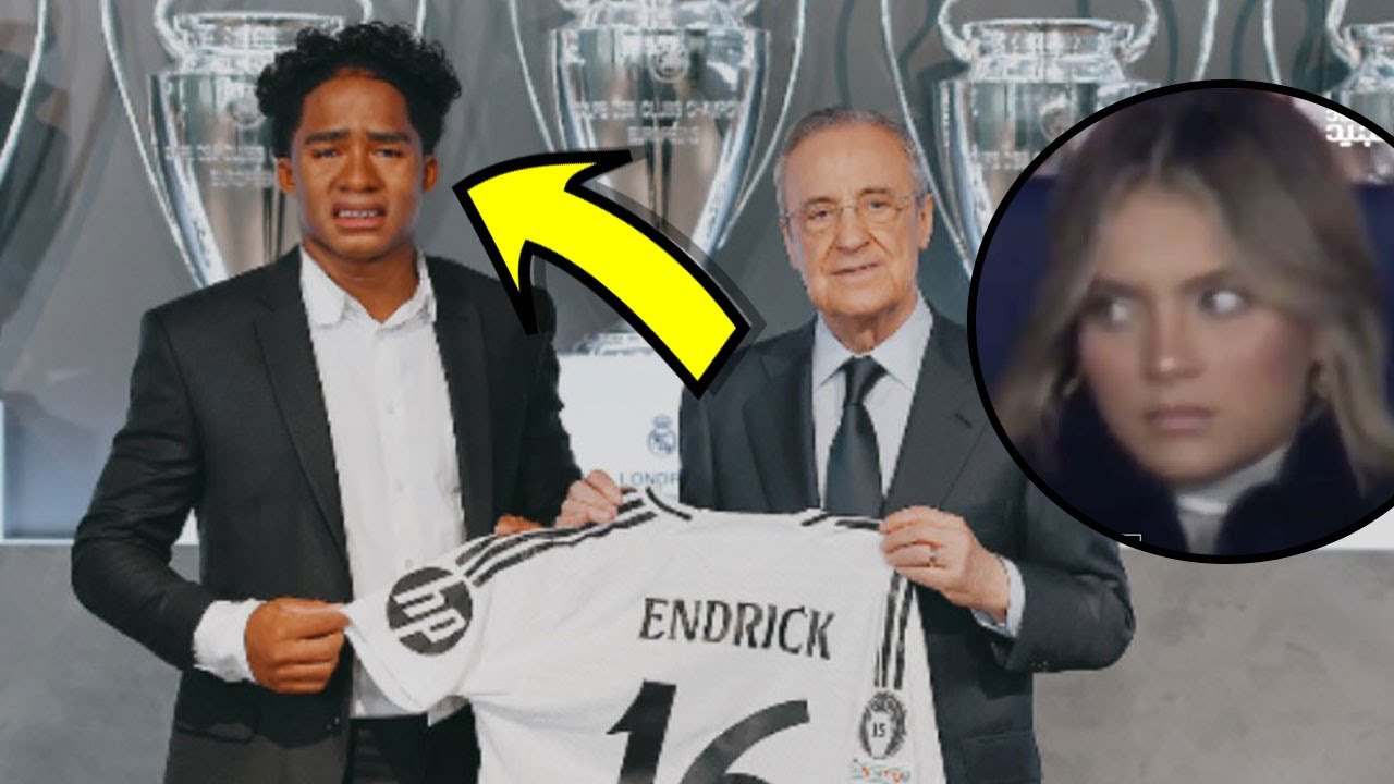 Why Endrick Started Crying During Real Madrid Presentation - YouTube