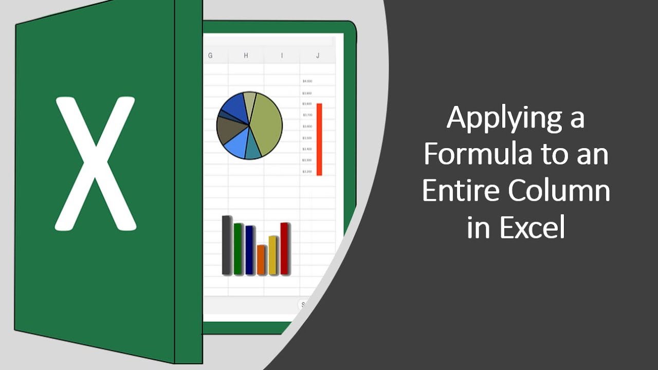 Applying A Formula To An Entire Column In Excel YouTube Applying A Formula To An Entire Column In Excel YouTube