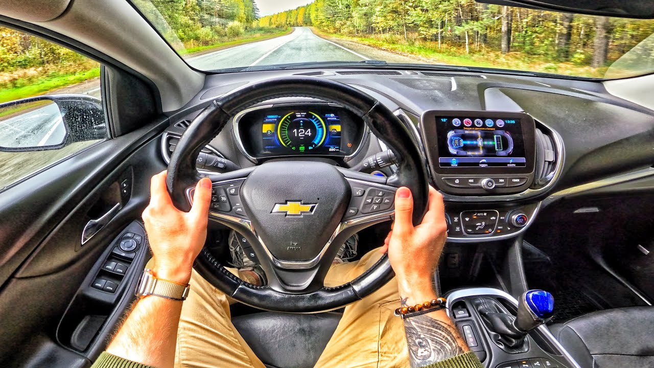 2016 Chevrolet Volt 111 kW Hybrid - POV TEST DRIVE - YouTube