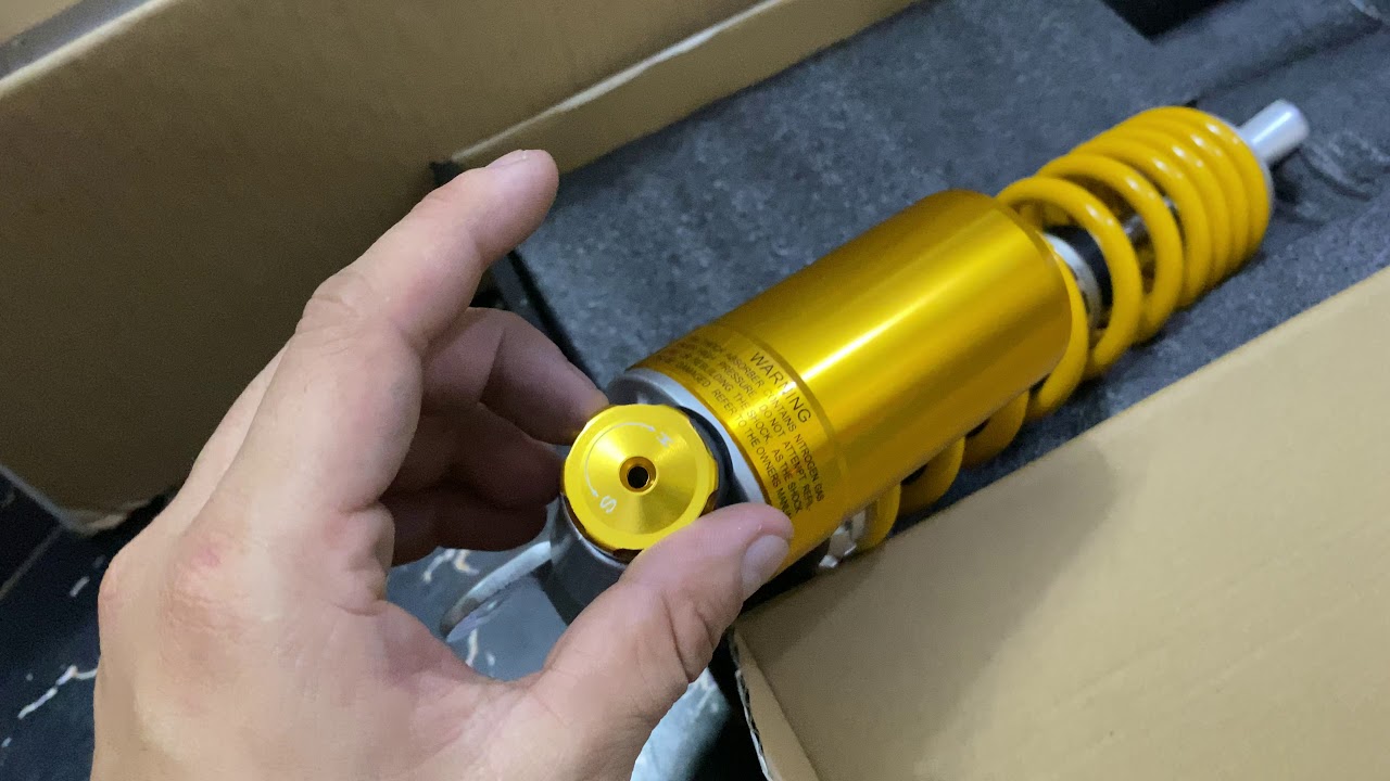 Bô 4 road fake, phuộc ohlins - YouTube