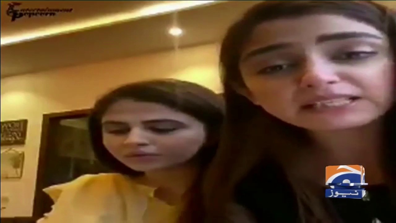 Actress Maya Ali cries during live chat with fans - YouTube