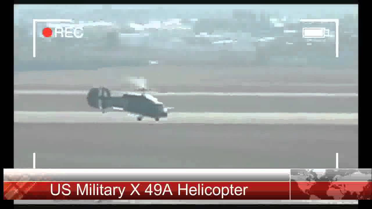 US Military X 49A Helicopter - YouTube