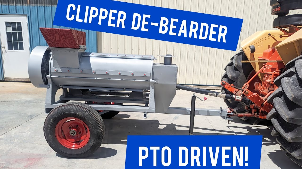 Clipper De-bearder - PTO Driven - Good Condition - YouTube