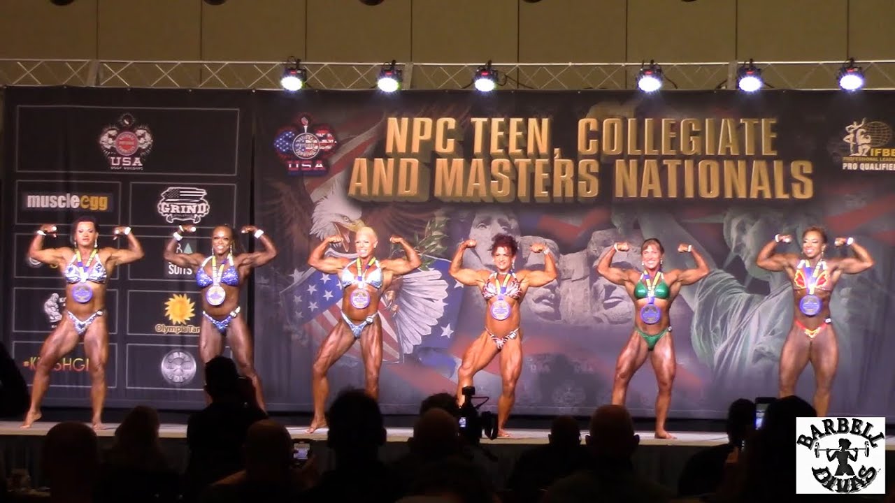 Women's Bodybuilding at 2020 NPC Masters Nationals - YouTube