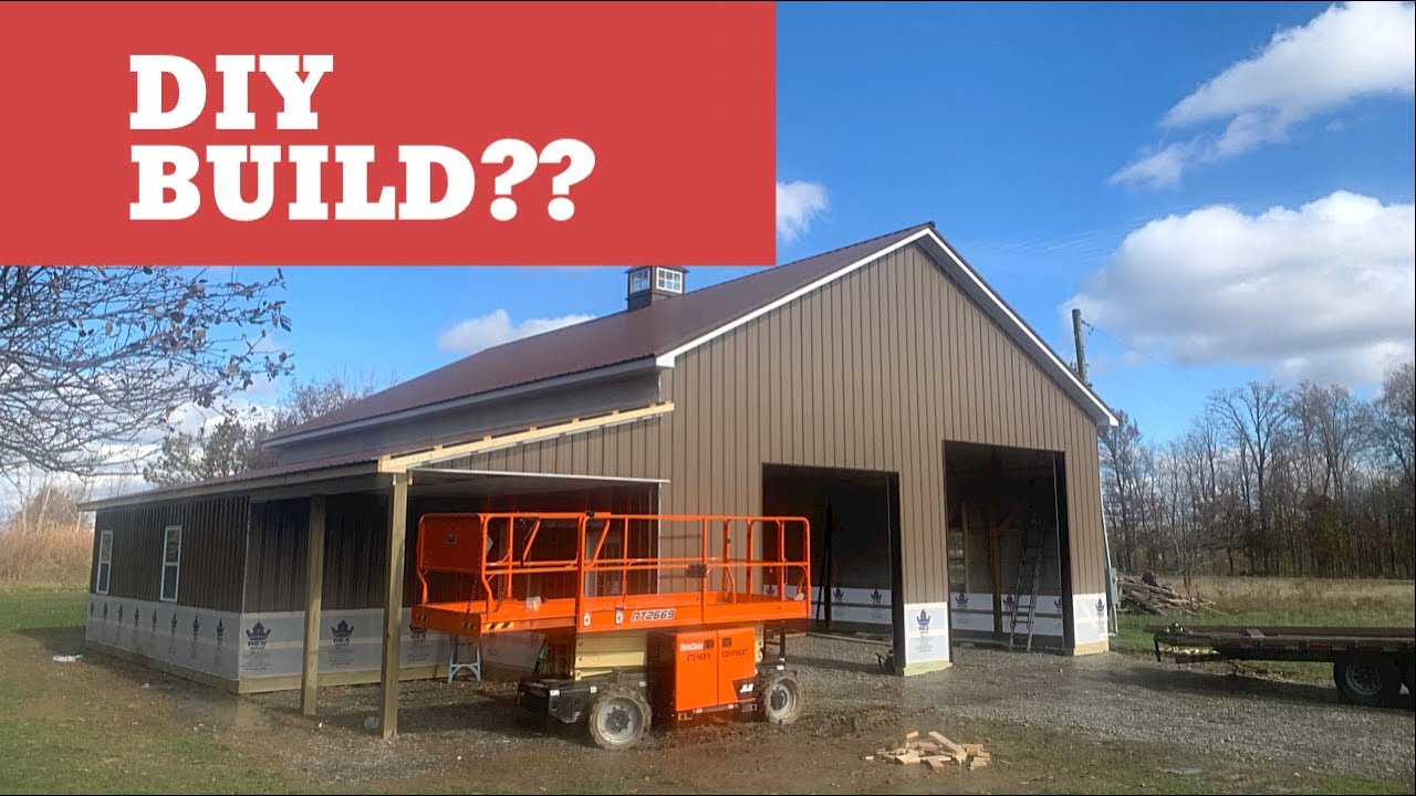 28’ Ft. Trusses 4/12 Pitch, 4’ OC - POLE BARN UNDER BUDGET - 28x40 ...