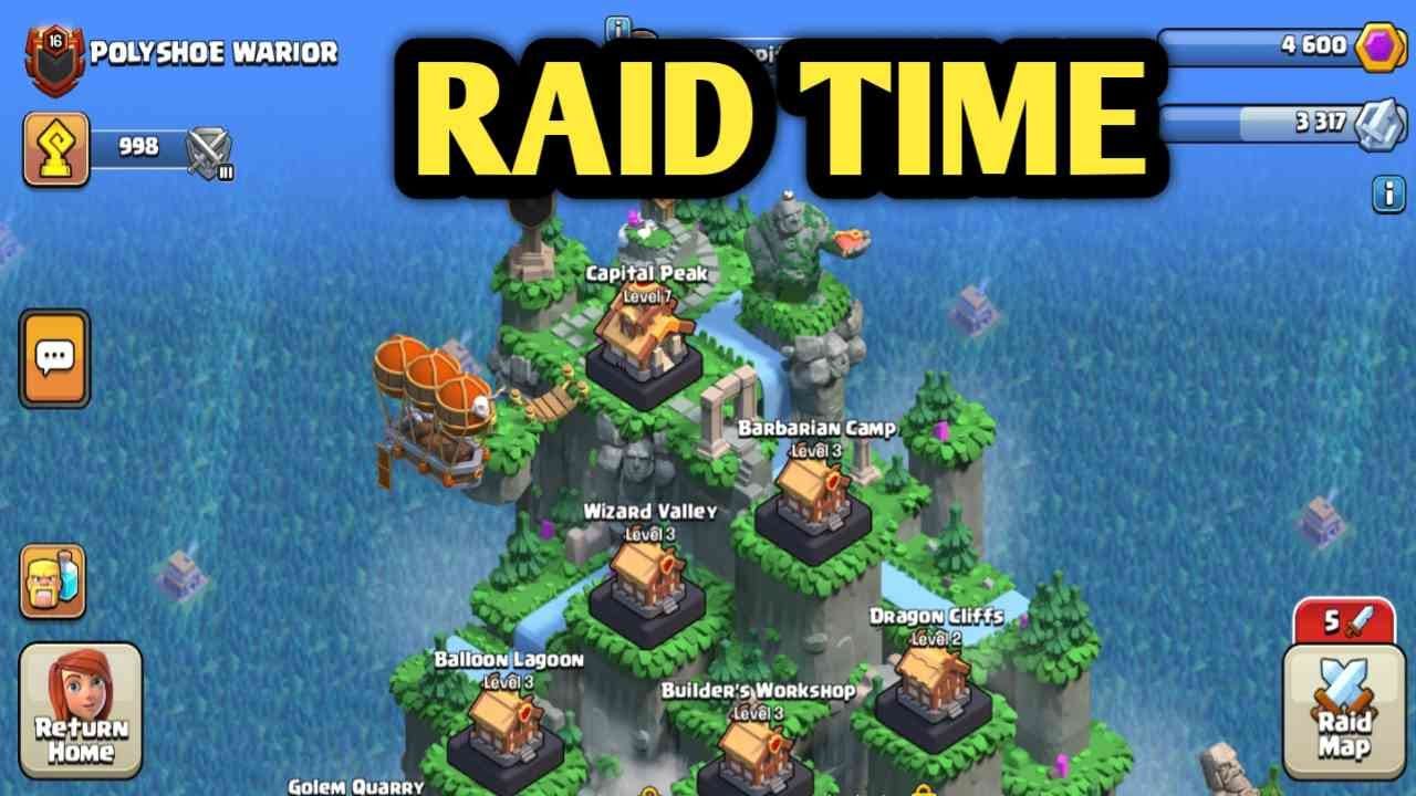 Clash Of Clans Raid #1 - YouTube