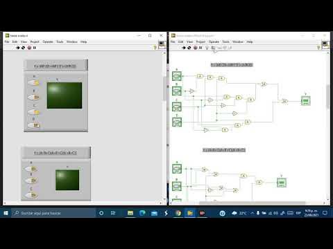 ..Operaciones Booleanas con software labview - YouTube