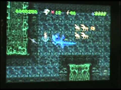 Gex 1 (PSX) - Map One - Walkthrough Part 2/2 Cemetery - YouTube