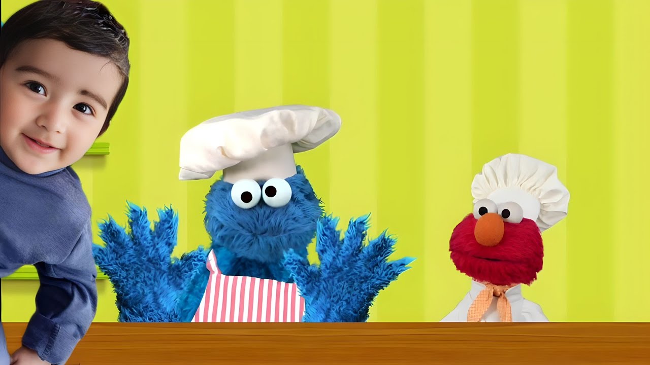 cookie monsters || sesame street foods || kids food games play play and ...