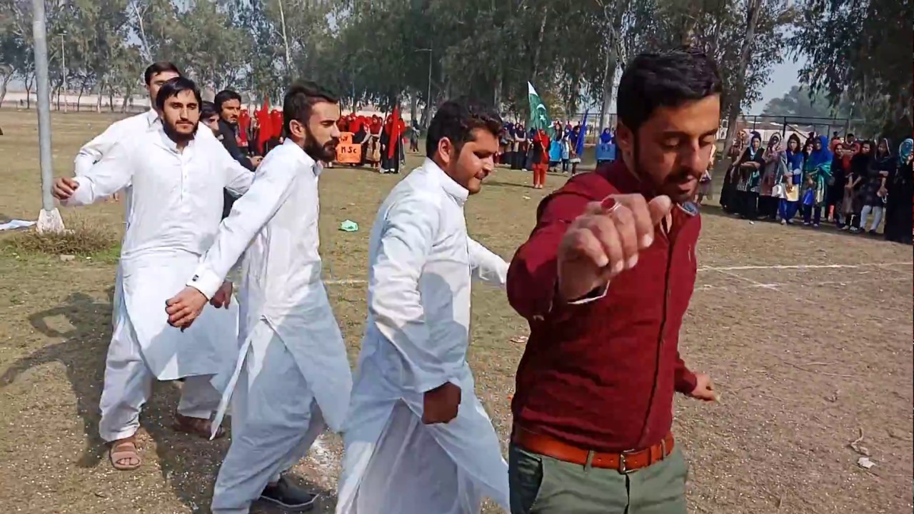 Pashtun dance Attan in open ceromony of biochemistry departmentbzu ...