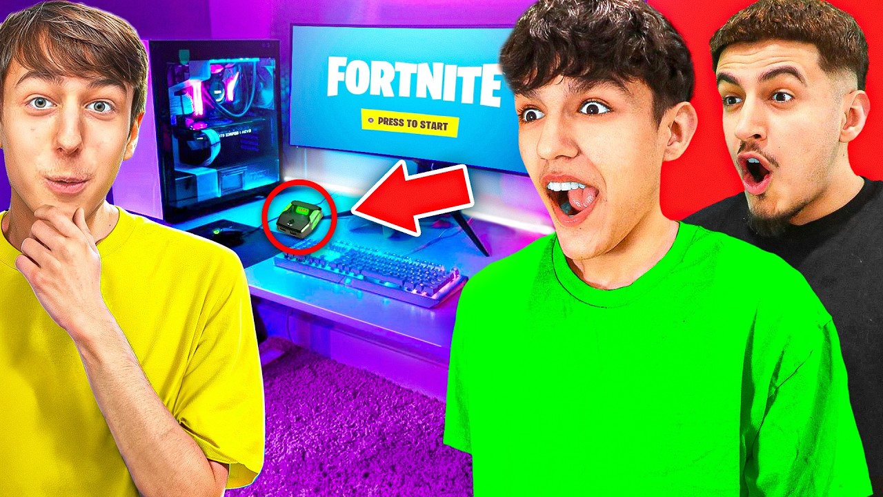 Brothers React To Fortnite Pros Insane Gaming Setups! (Peterbot, Clix ...