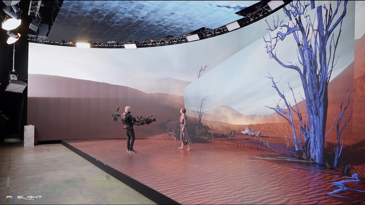 Studio Virtuel XR, Les possibilités sans limites de tournage ...