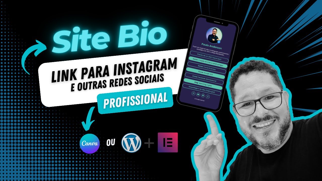 Site Bio: Como fazer um link personalizado e profissional para usar na ...