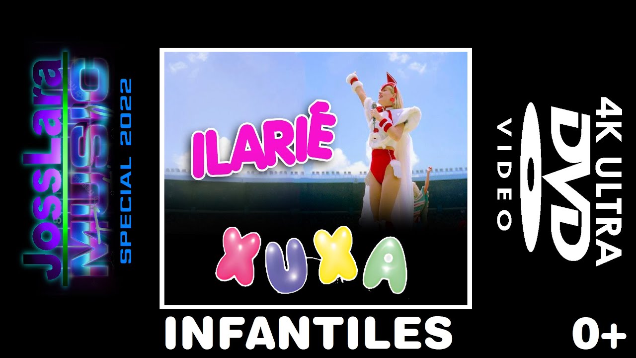 XUXA Ilarie XSPB 6 Remastered 2024 BBC Plus 4K Ultra DVD With JossLara ...
