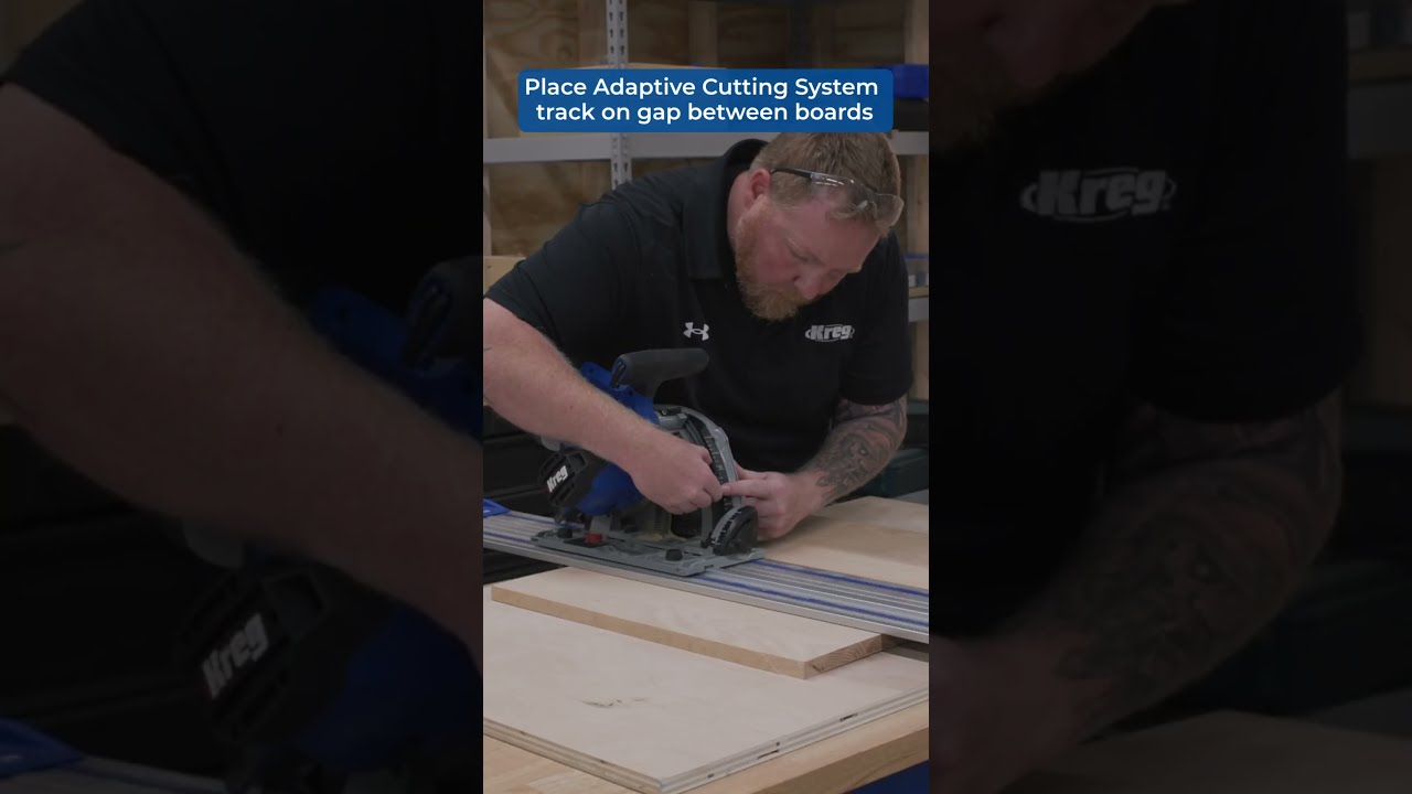 Track saw as jointer store