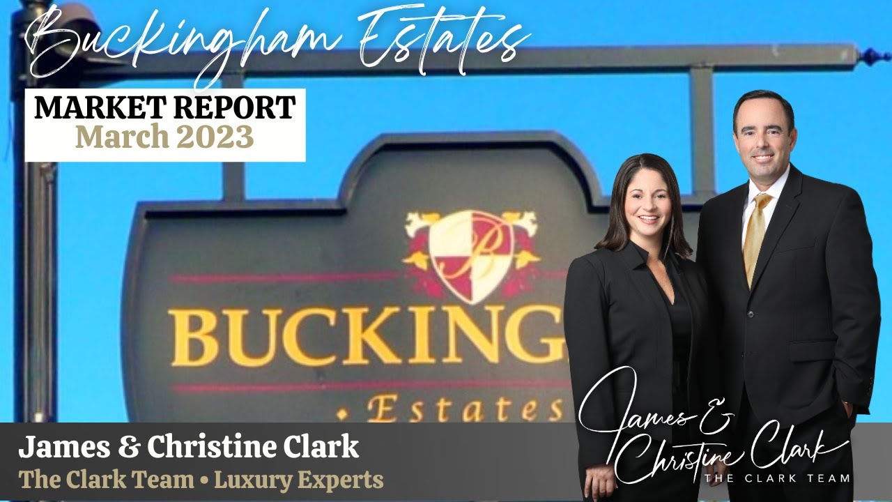 Buckingham Estates Market Report - March 2023 - YouTube