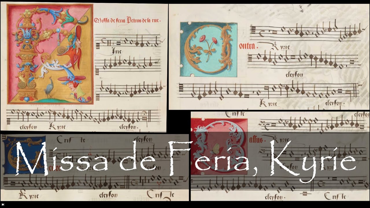 Missa de Feria, Kyrie (Pierre de la Rue 1458-1512) - YouTube