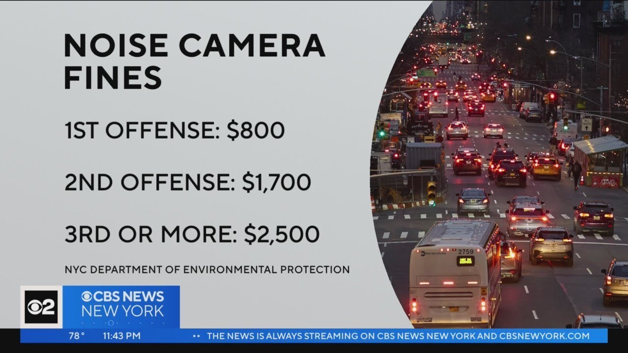 Upper West Side getting its first noise cameras - YouTube