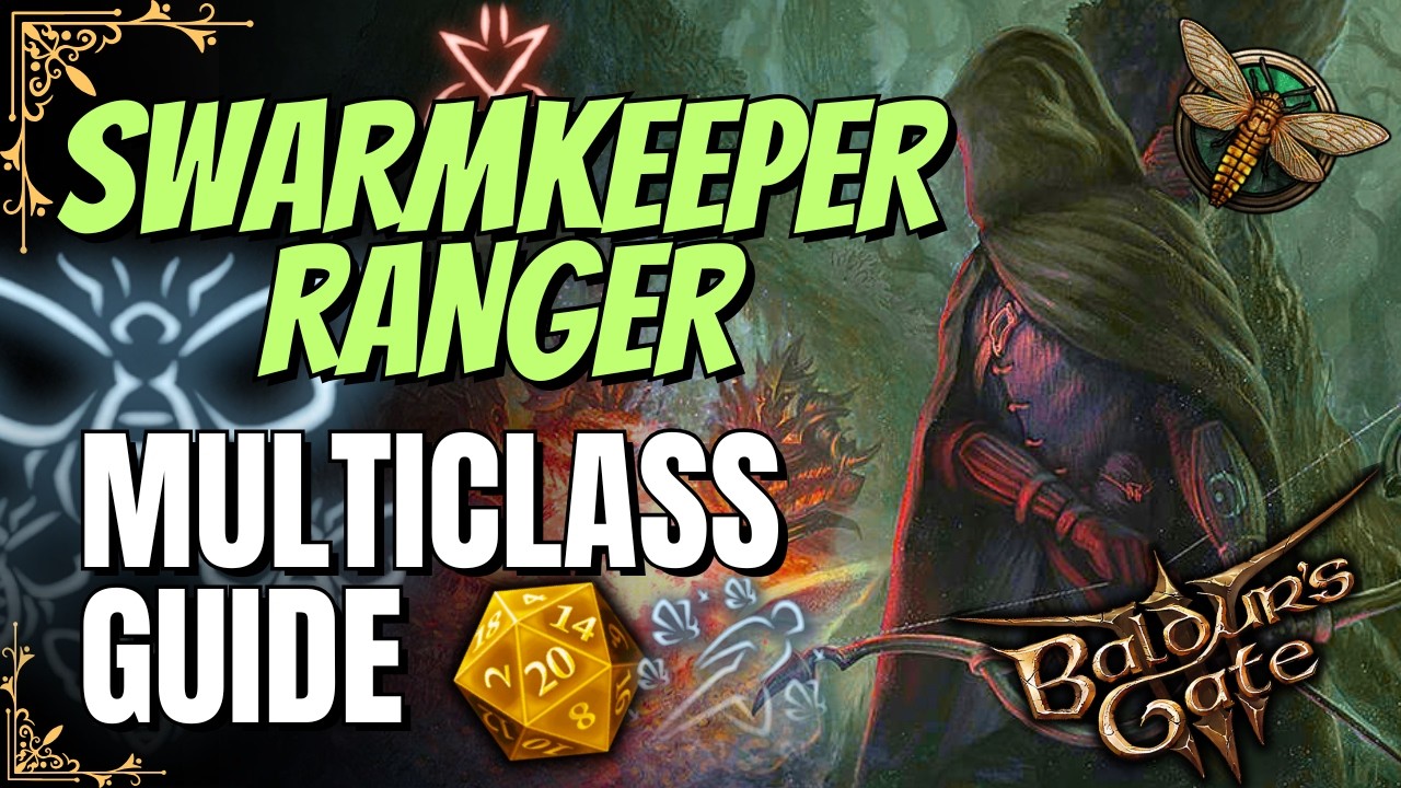 RANGER Swarmkeeper Multiclass Options | Baldur's Gate 3 - Gameplay ...