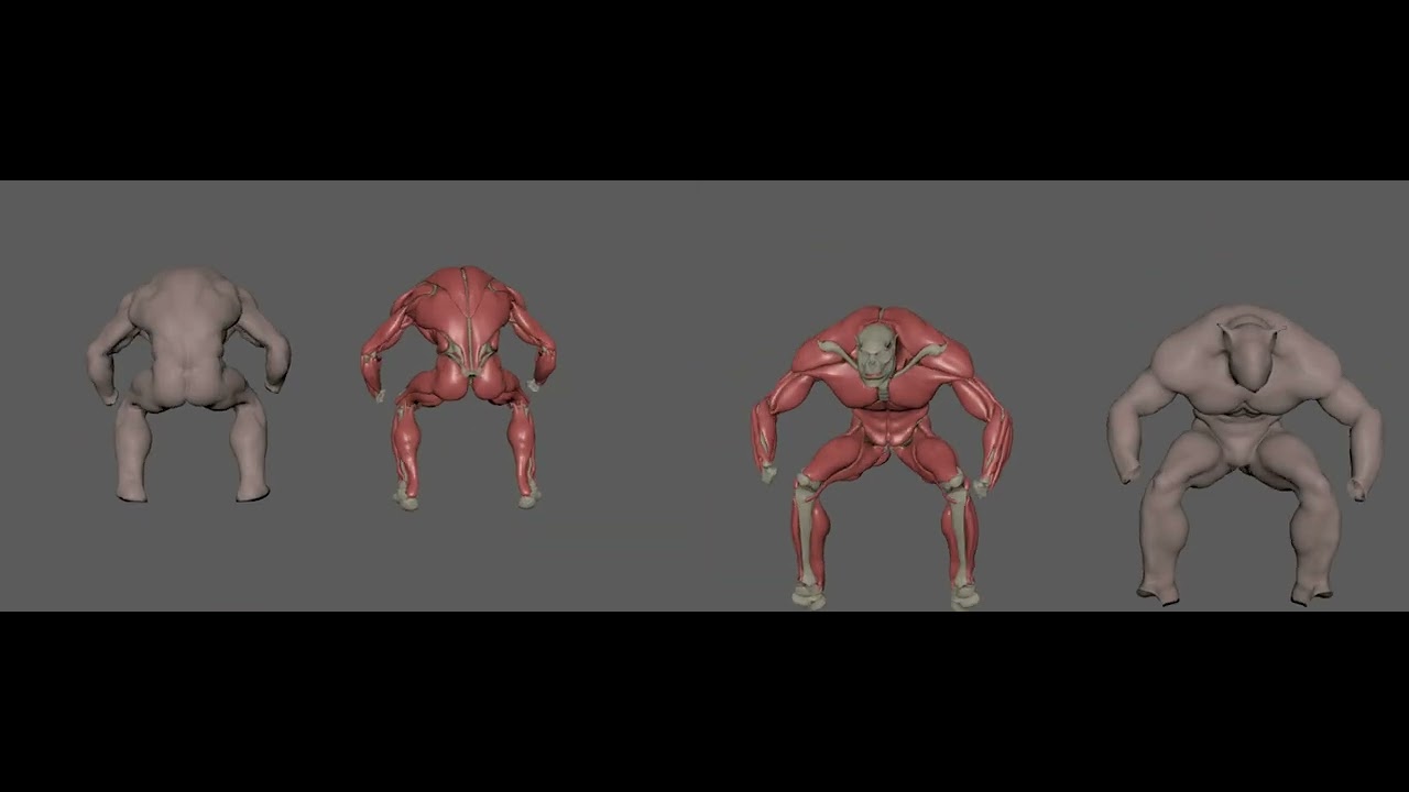 Ziva Fascia and Muscle Simulation Passes - YouTube