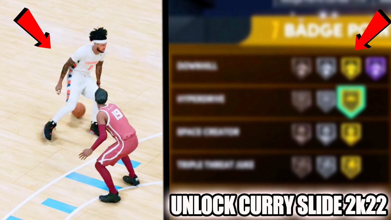 How to UNLOCK CURRY SLIDE in NBA 2k22 FAST & EASY! EQUIP THE MOST ...