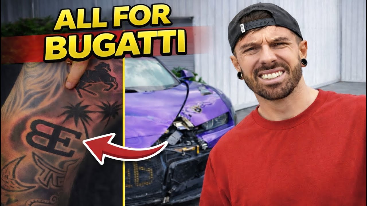 Mat Armstrong’s Bugatti Rebuild Became a Tattoo - YouTube