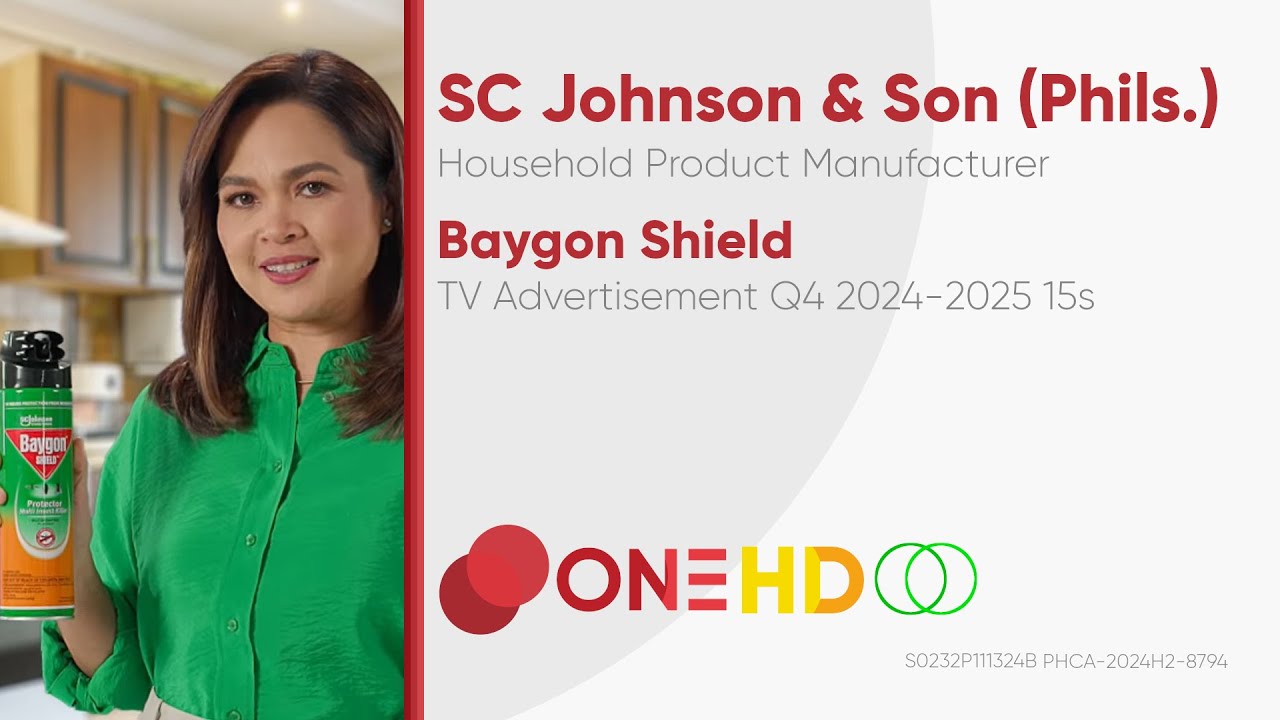 Baygon Shield TV Ad Q4 2024-2025 15s (Philippines) [HD/ST] - YouTube