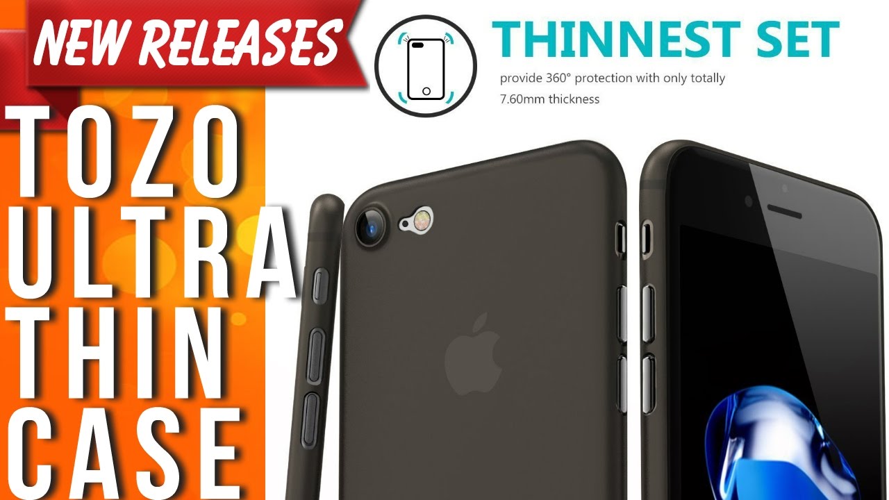 TOZO for iPhone 7 Case Ultra Thin Perfect Fit Hard Protect Case ...