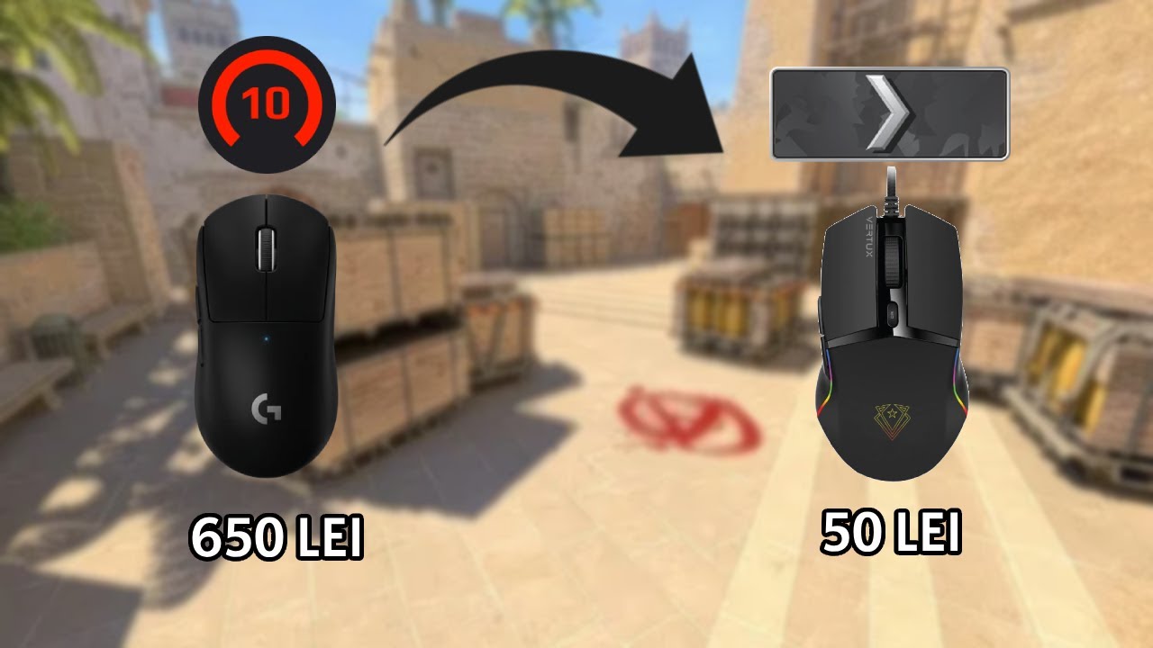 MOUSE DE 50 DE LEI VS MOUSE DE 650 DE LEI - YouTube