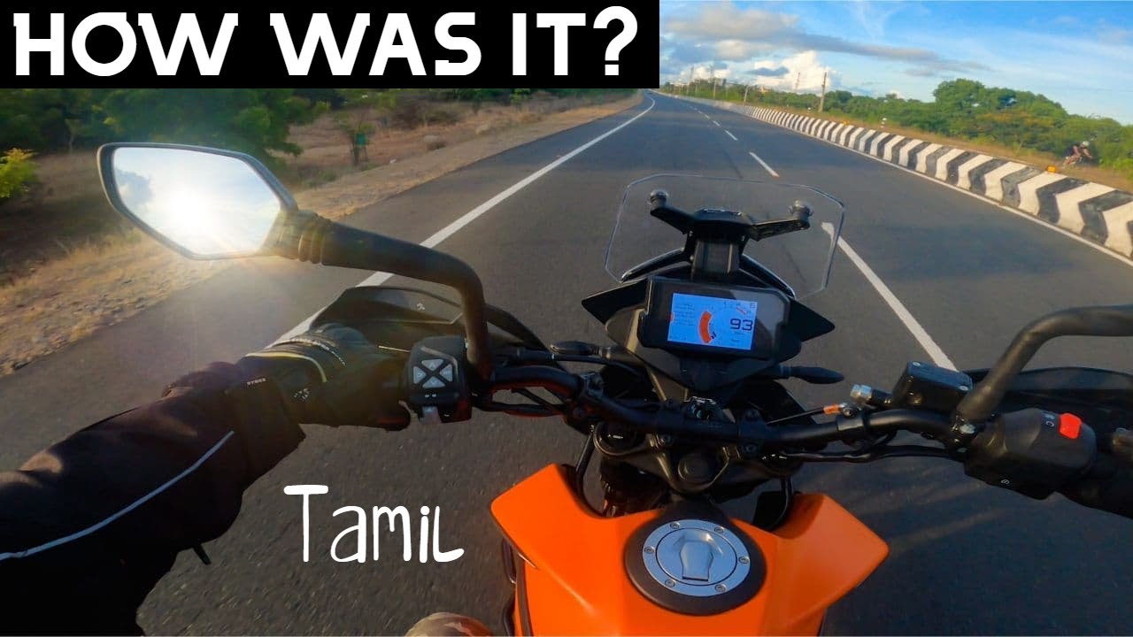 My First Ride Experience on New Bike | KTM 390 Adventure | Tamil - YouTube