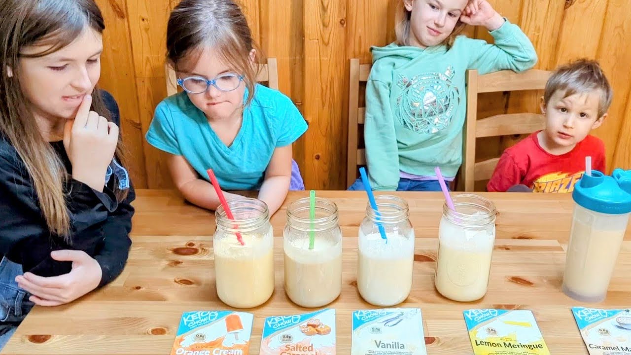 🥤@KetoChowYoutube Flavor **TASTE TEST** #Keto #ProteinShakes - YouTube
