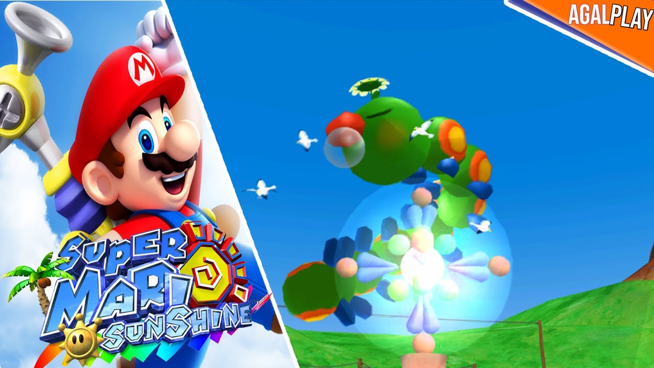 LA GRAN ORUGA | Super Mario Sunshine Español Latino #03 - AgalPlay ...