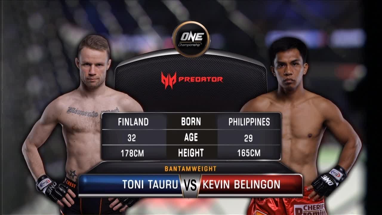 Kevin Belingon vs. Toni Tauru | Full Fight Replay - YouTube