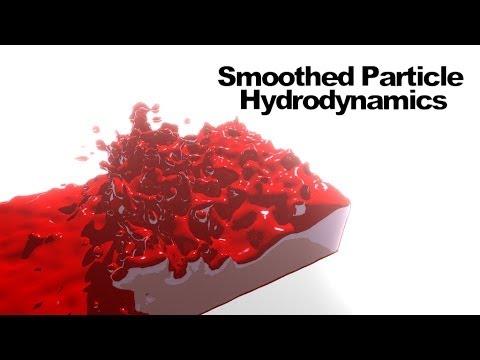 Smoothed Particle Hydrodynamics (SPH) : Fluid Simulation - YouTube