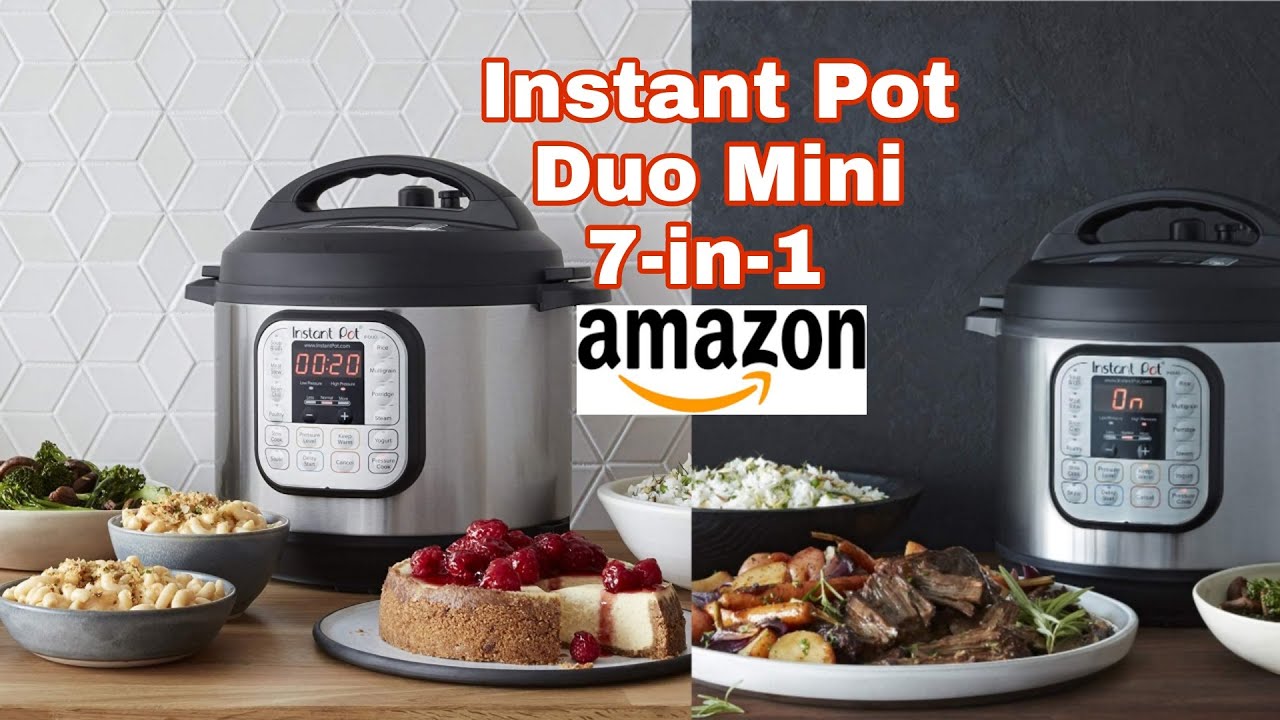 Instant Pot Duo Mini 7-in-1 Electric Pressure Cooker - YouTube