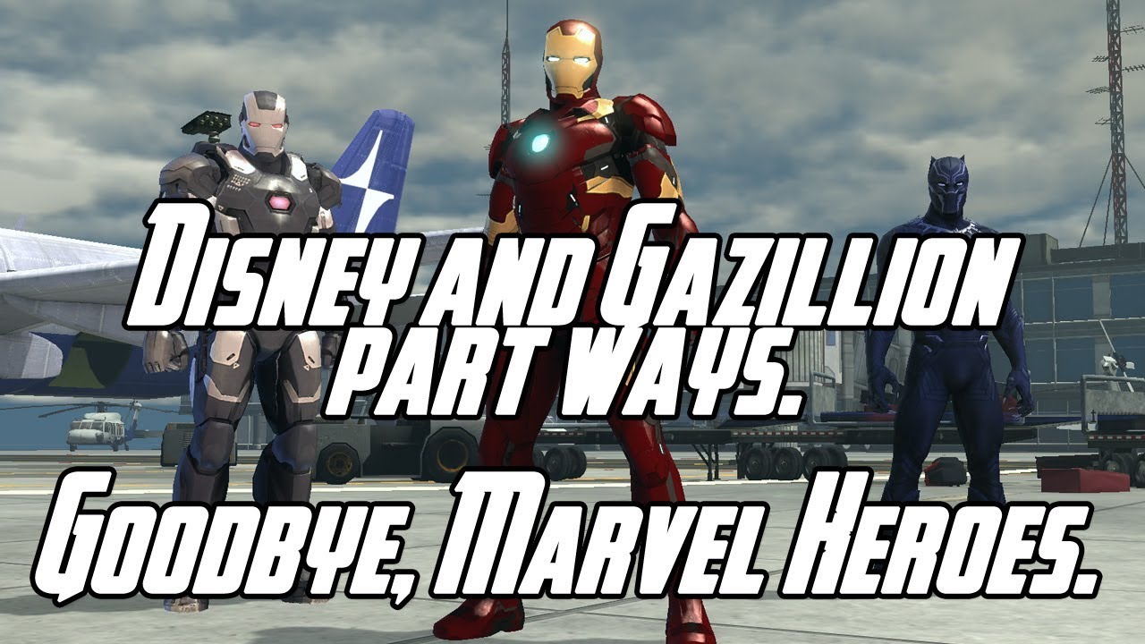 Goodbye, Marvel Heroes. - YouTube