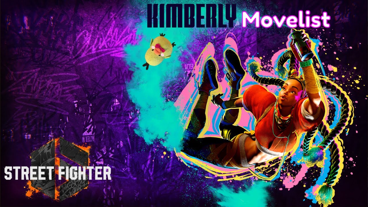 Kimberly Street Fighter 6 Movelist [04] - YouTube