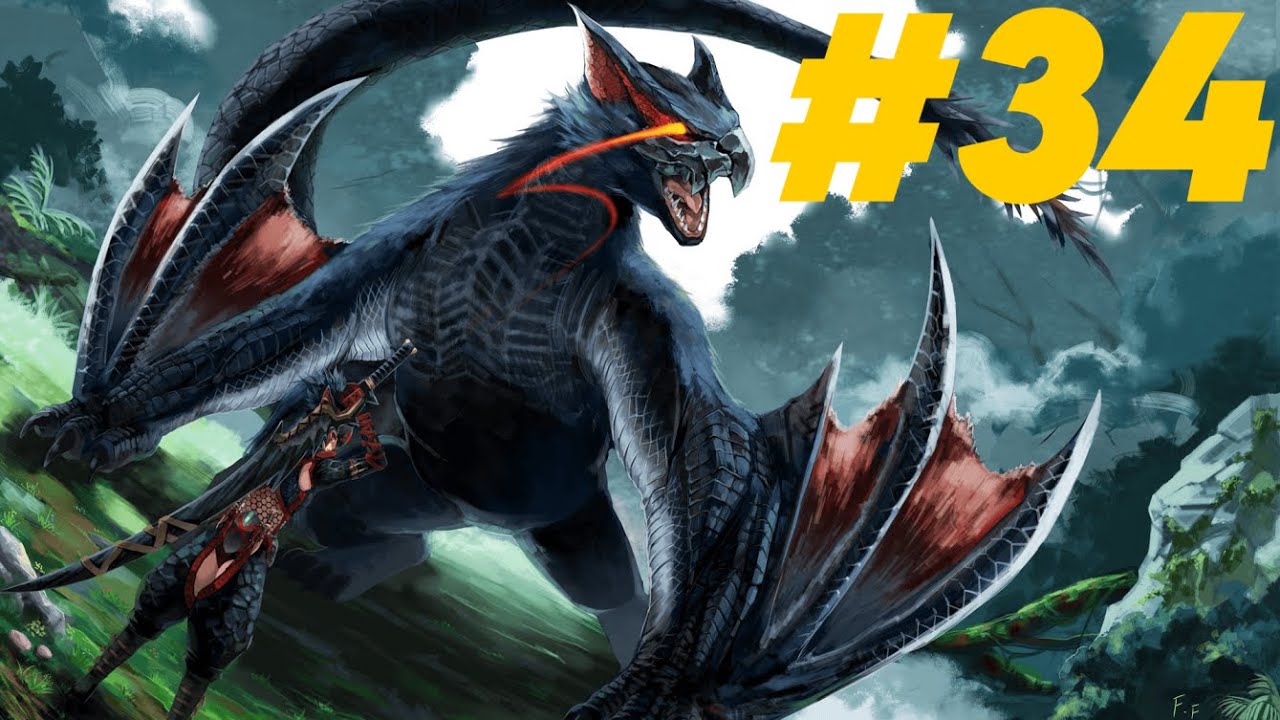 MONSTER HUNTER RISE #34 - NARGACUGA (HIGH RANK) - YouTube
