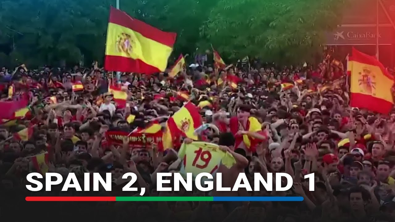 Fans celebrate Spain's Euro 2024 victory over England | ABS-CBN News ...