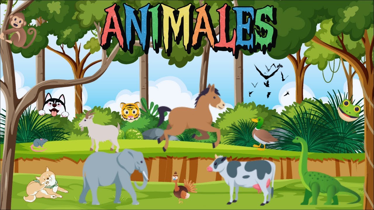 Aprende los animales para niños | Videos educativos en Español ...