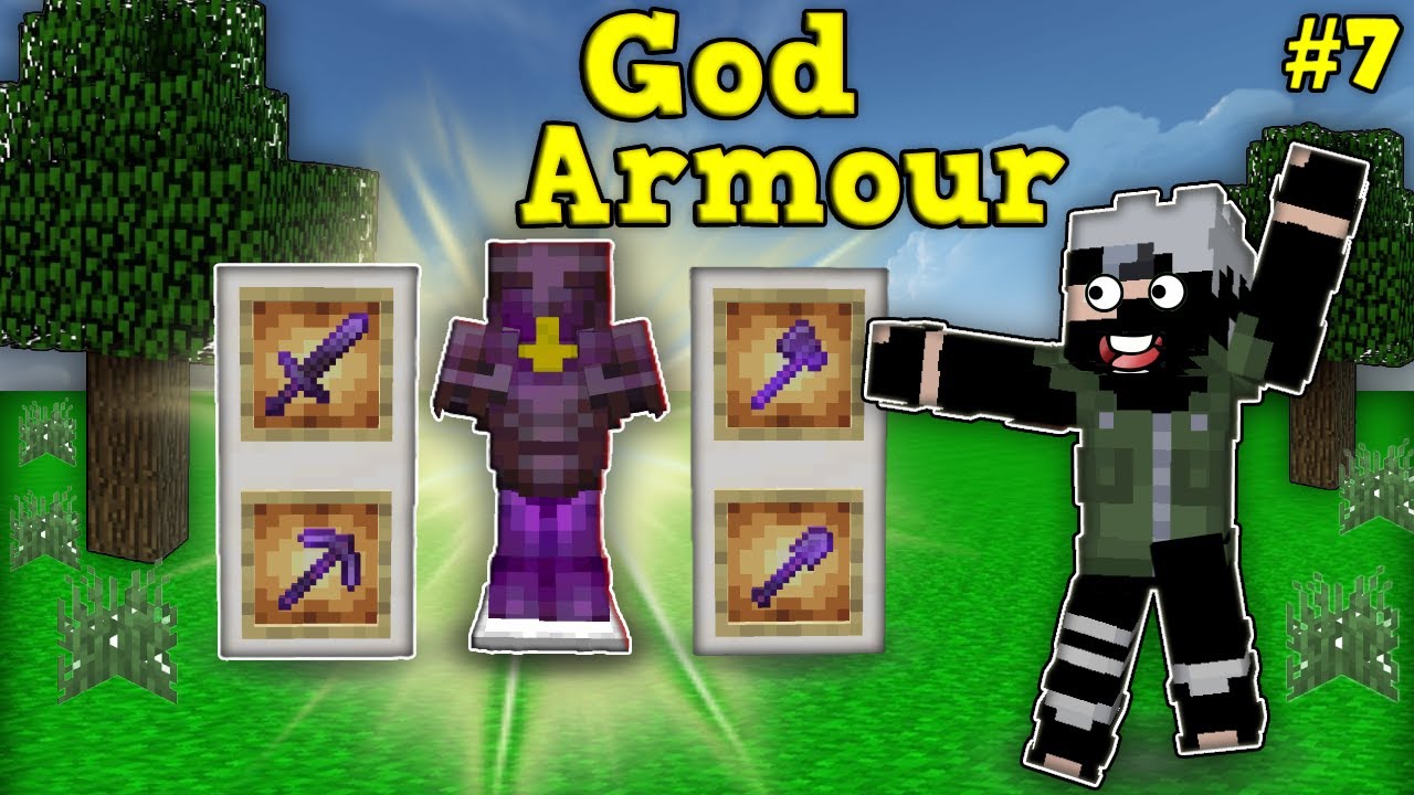 I Made the most POWERFUL ARMOUR in Minecraft Survival😱 | EP 7 ...