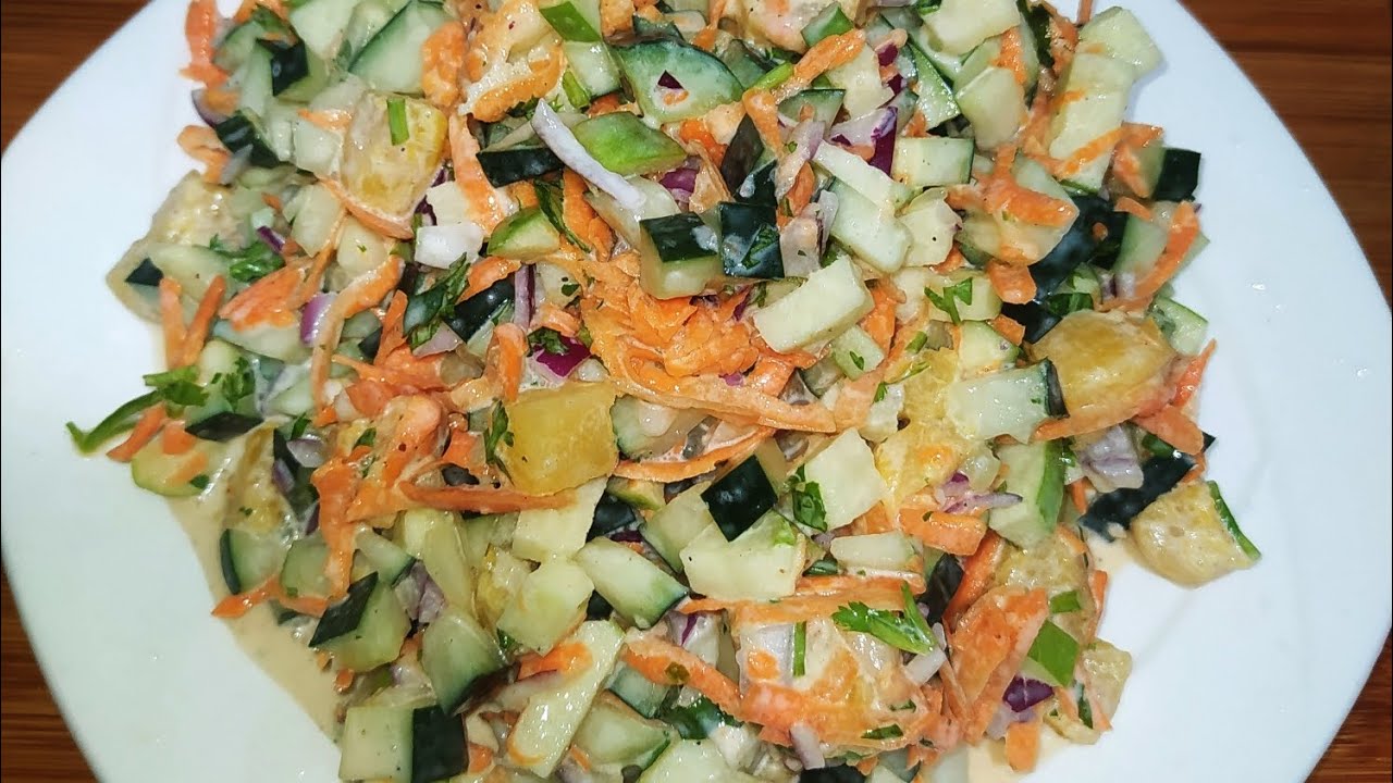 Ensalada de manzana verde con crema de leche |Cocinando con Amor ...