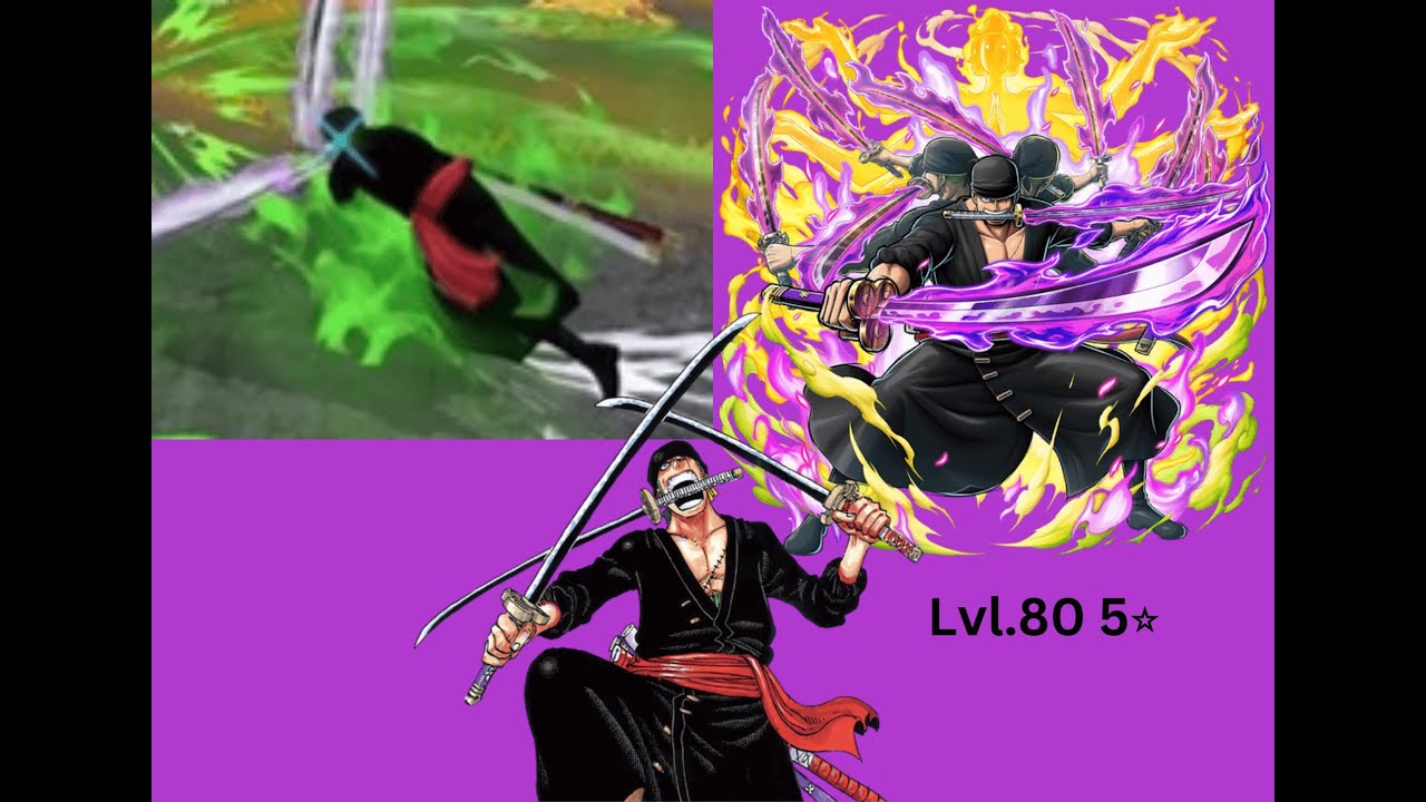 5-star Zoro gameplay in OPBR - YouTube