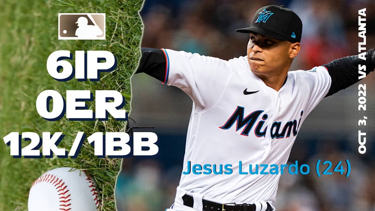 Jesús Luzardo 12K game | Oct 3, 2022 | MLB highlights - YouTube