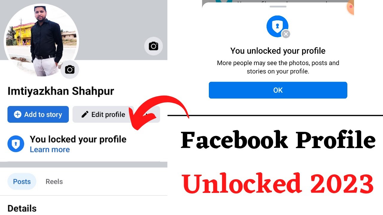how to unlock facebook profile 2023 | facebook profile unlocked 2023 ...