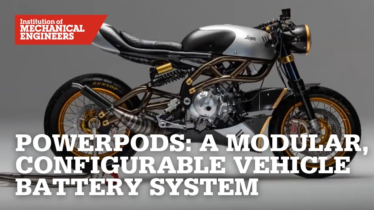 PowerPODs: A modular, configurable vehicle battery system - YouTube
