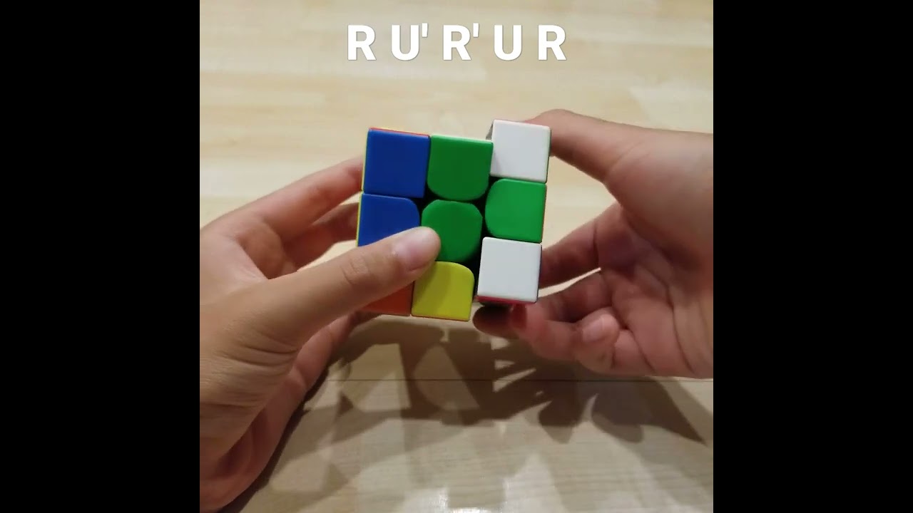 How to swap edge pieces on a 3x3 Rubik's cube #shorts - YouTube