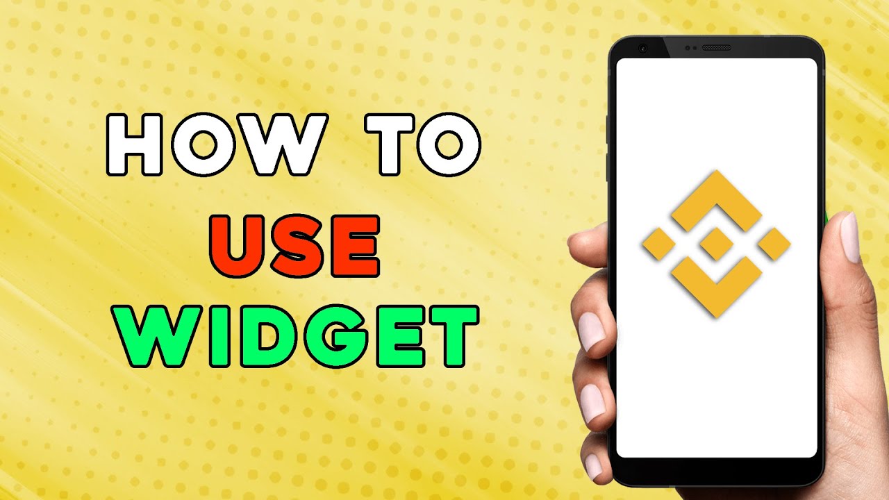 How to Use Binance Widget (Quick and Easy) - YouTube