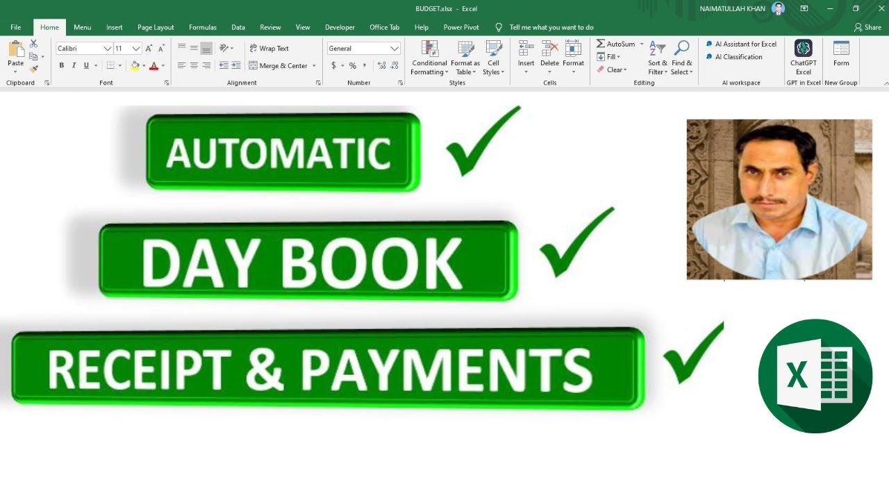 How to Maintain Day book | How to Prepare Day Book | Receipt and ...