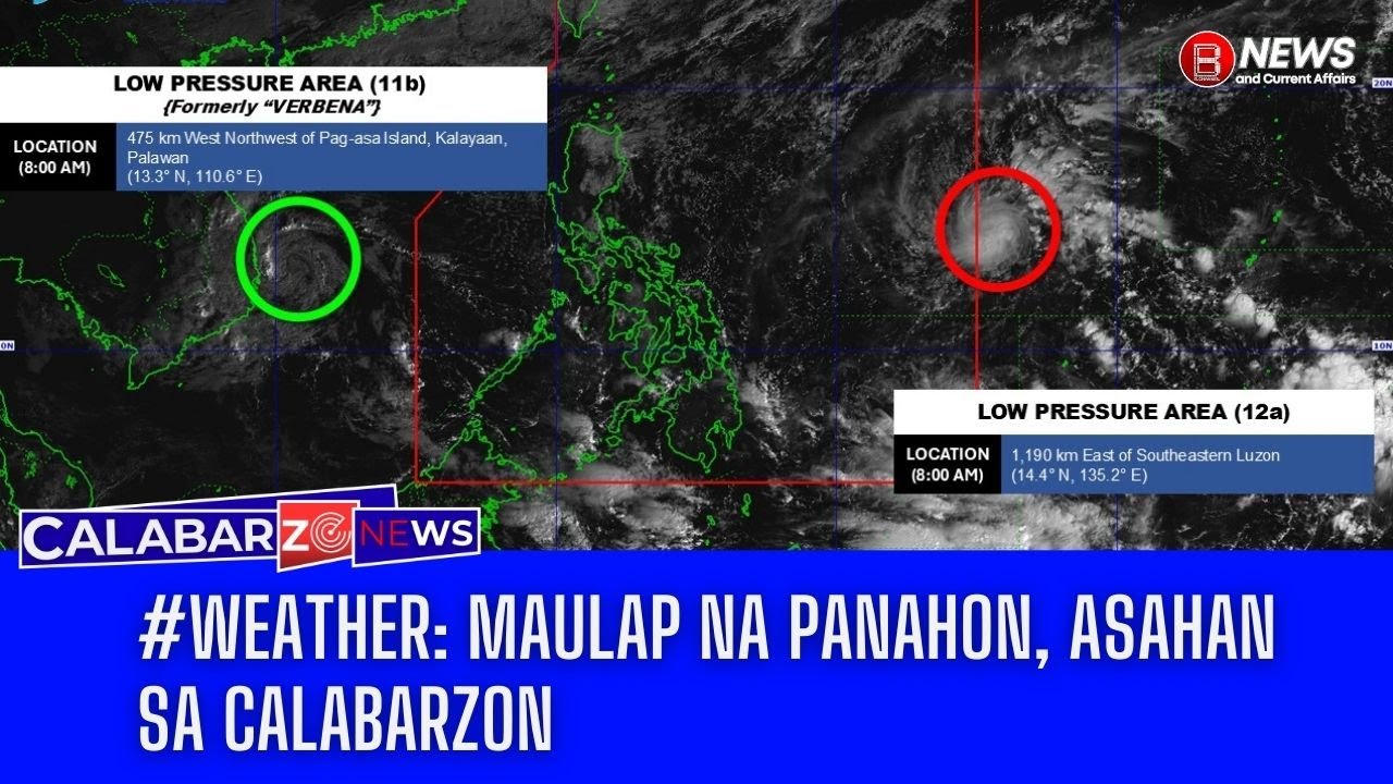 #Weather: Maulap na Panahon, Asahan sa CALABARZON | BChannel News - YouTube